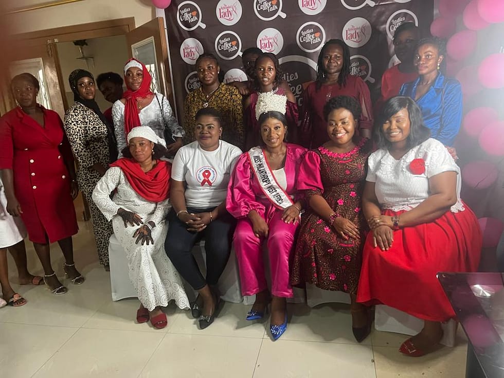 The Rebranded Lady with Miss Philanthropy West Africa - Miss ...